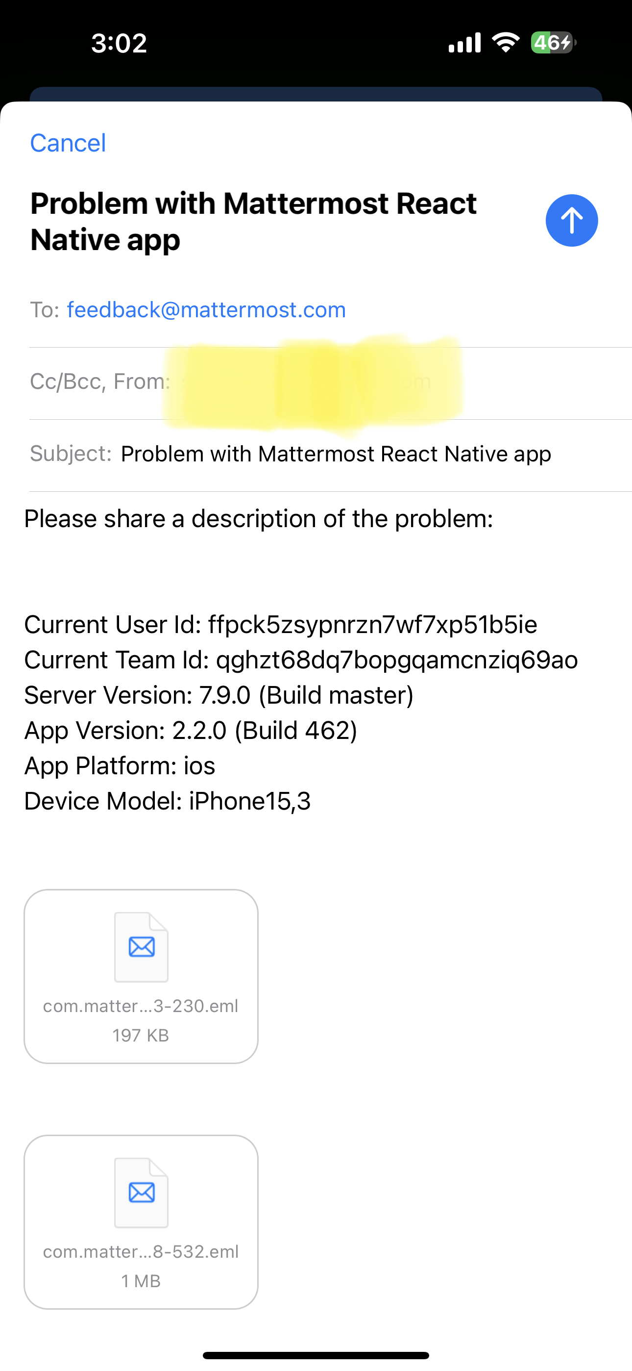 How to send Mobile logs to Mattermost support team ( Android & iOS ...
